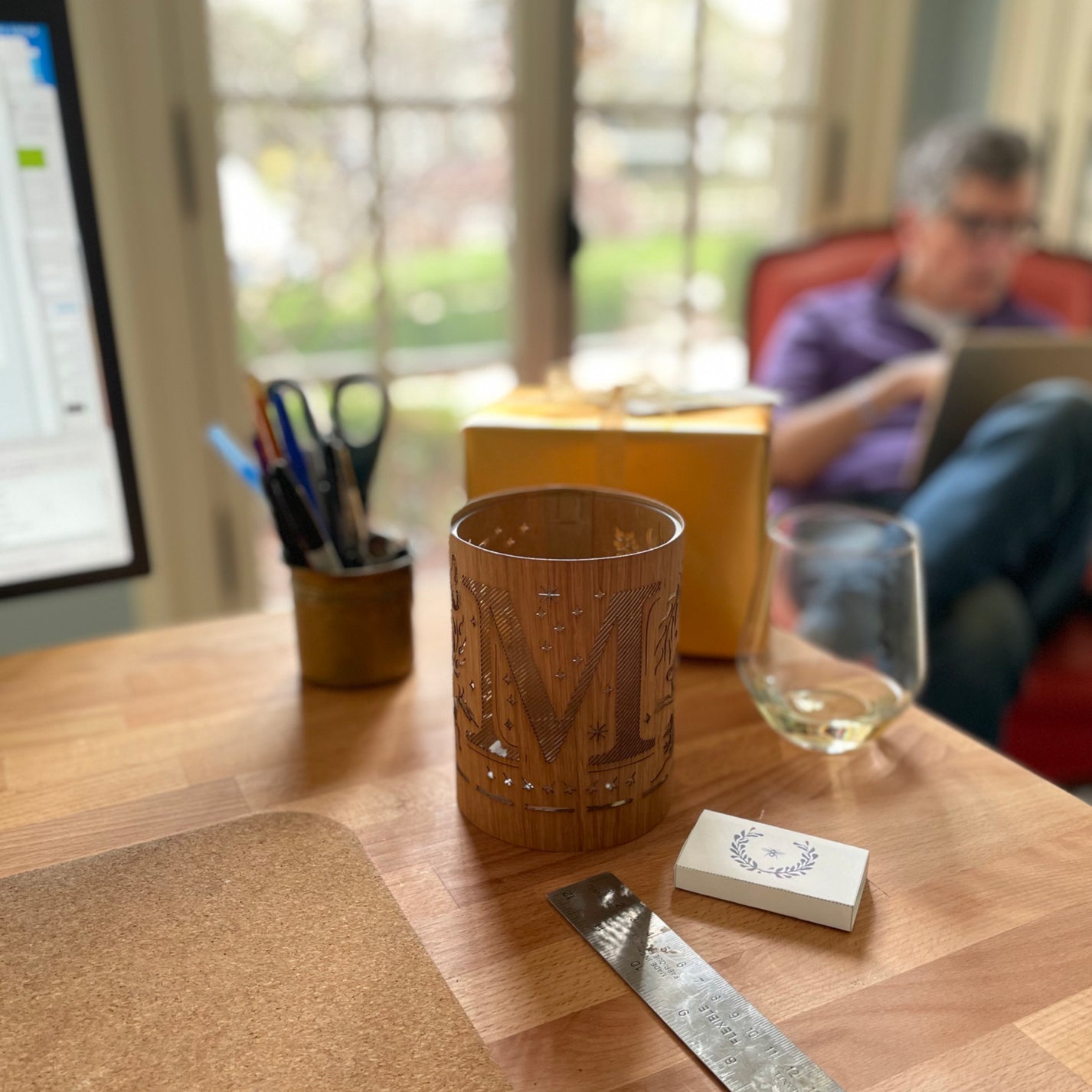 M - Monogram Letter M Candle Lantern – lanterncozies